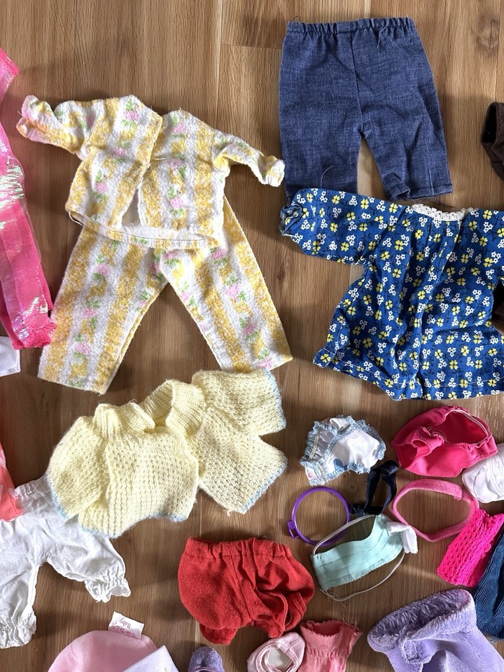 Lot Of Vintage Doll Clothes & Accessories Bundle, Assorted Sizes | eBay