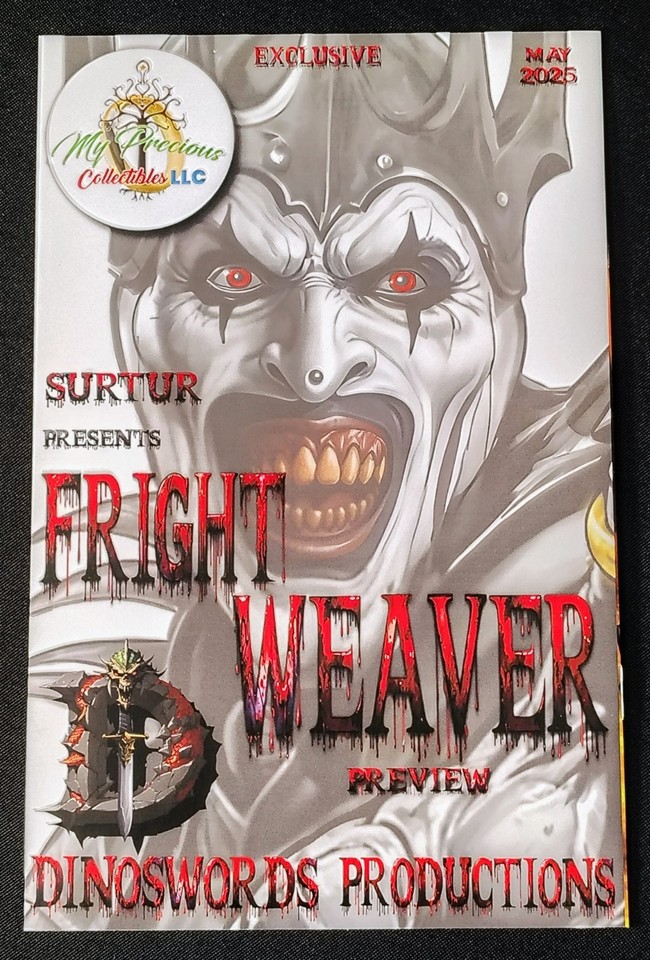 Gore Noir Fright Weaver LOTR Terrifier Black Reverse Negative Variant ...