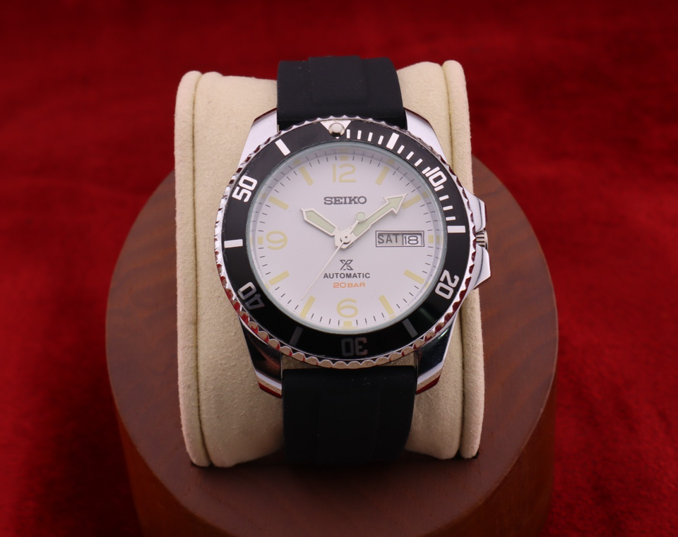 ⌚ Vintage Seiko Diver's Look Automatic Rotating Bezel 6309A D/D Men's ...