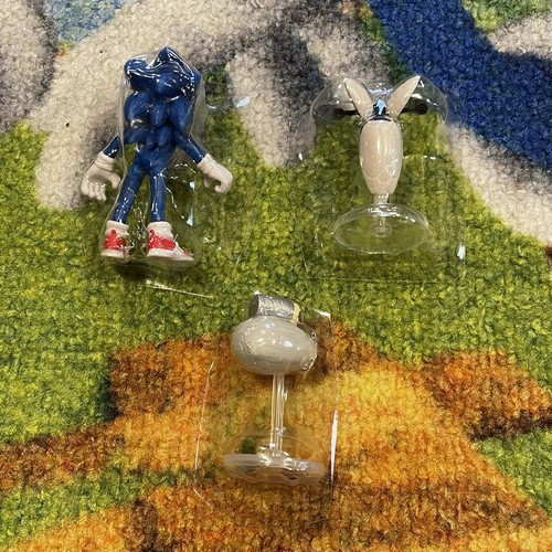 Sonic the Hedgehog Movie 3 Badnik Drone & Sonic Figure Toy Set 2.5 ...