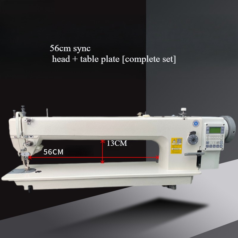 Long Arm Single Needle Compound Feed Industrial Lockstitch Sewing ...
