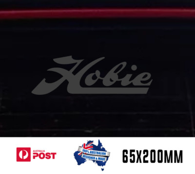 Hobie Kayak Surf Windshield Windscreen Laptop Sticker Decal 200mm BLACK ...