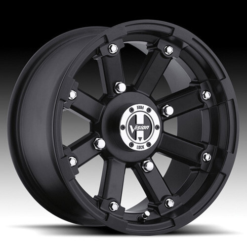 Vision Wheels Vision Aluminum Wheel 393 Lockout 12X7 393-127136Mb4 ...