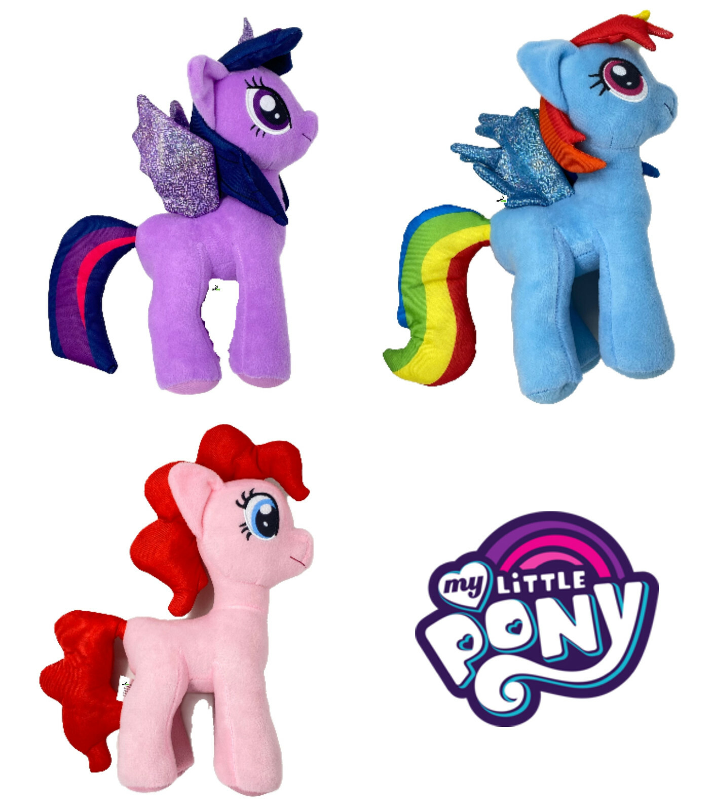My Little Pony Plush Soft Toys Disney horses Cartoon MLP 13 INCH Magic ...
