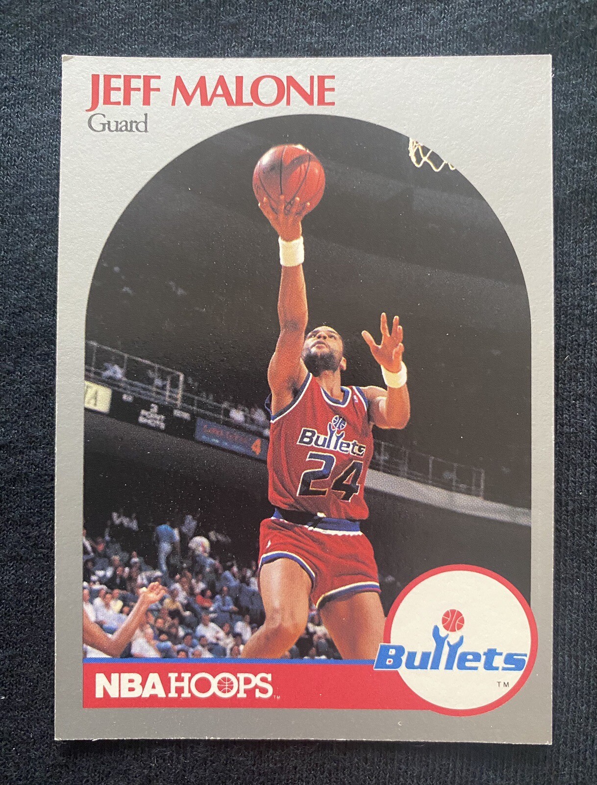 1990 NBA Hoops Jeff Malone - #301 - Washington Bullets | eBay