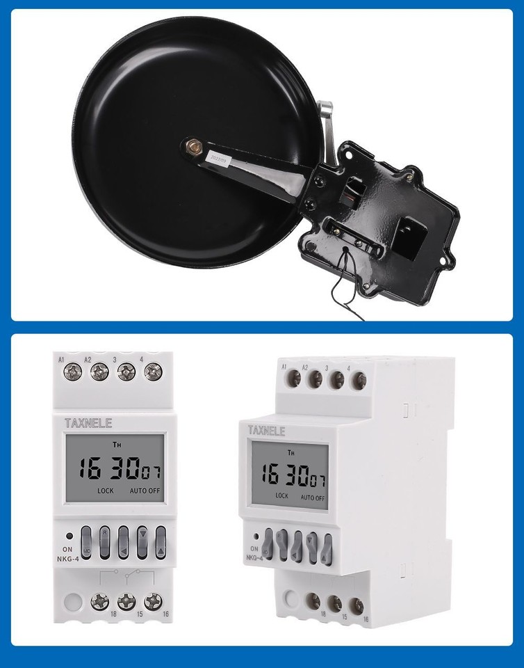 Auto Bell Ring Timer Controller Din Rail Timer Switch School Factory ...