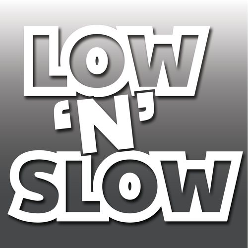 Low N Slow Funny Novelty JDM, Euro Drift Car Window Bumper Vinyl Decal ...