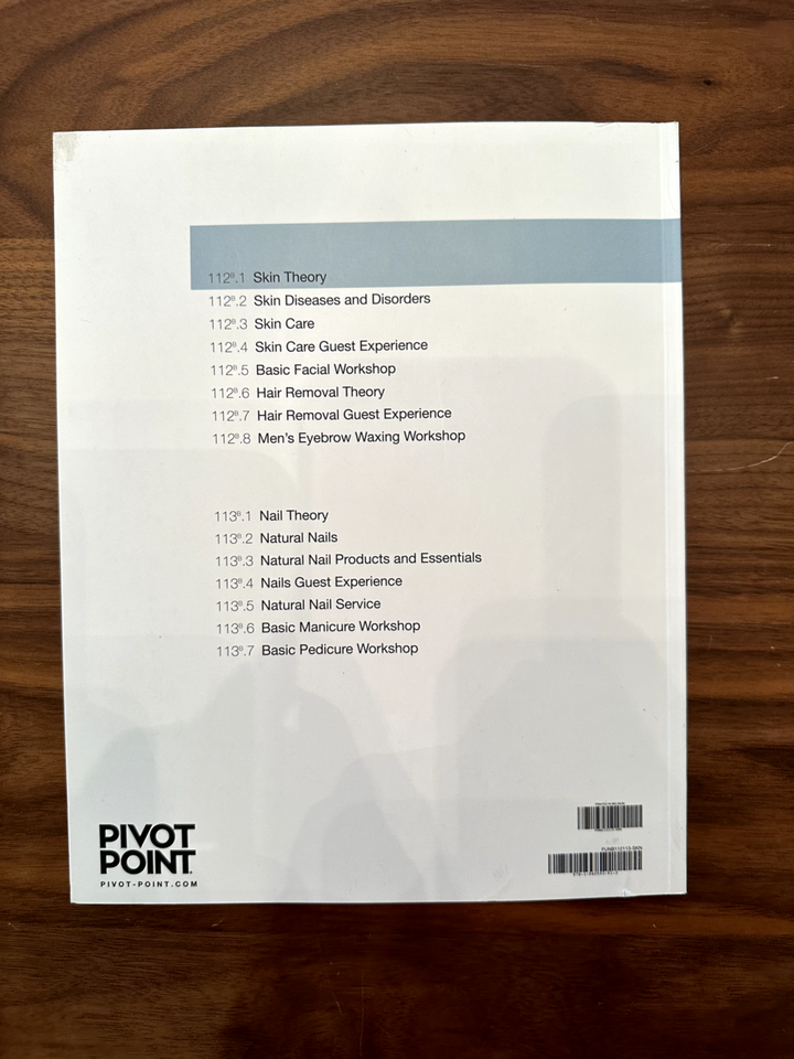 Pivot Point SKIN & NAILS 112B FUNDAMENTALS: Barbering EUC | eBay