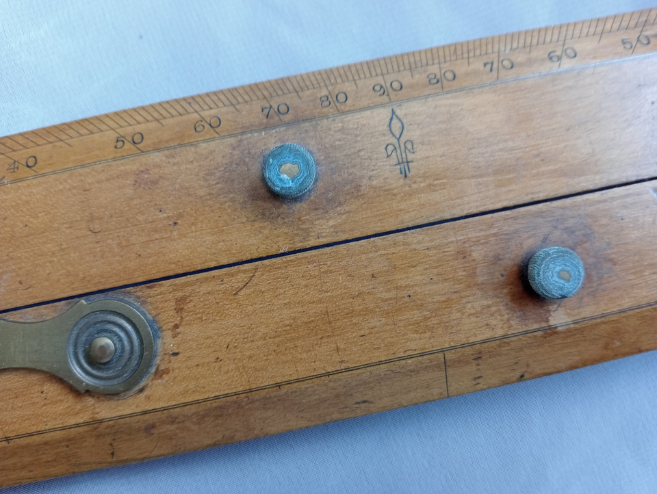 Antique Parallel Rule Boxwood & Brass George Lee & Son - The Hard ...