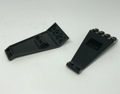 LEGO : 2x Plaque Aile 8 x 4 - Réf 30119 noir - Set 6580 6582 | eBay