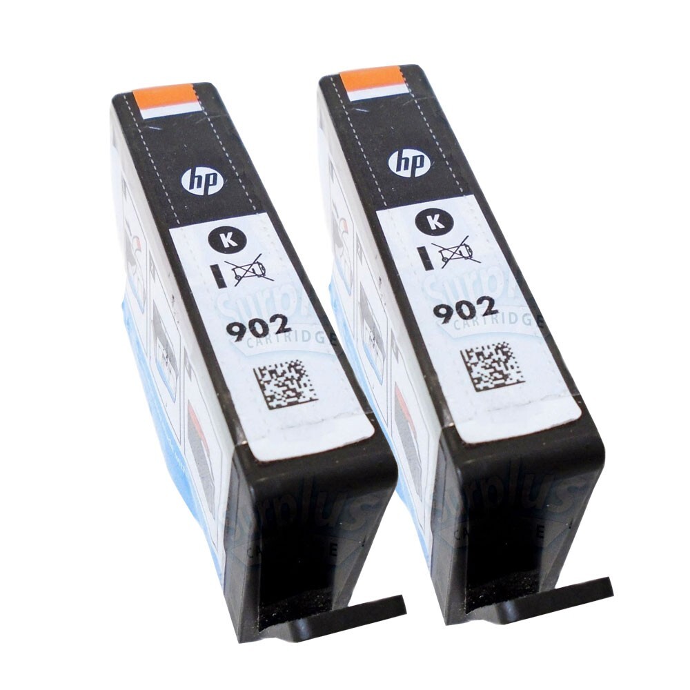 2PK Genuine HP 902 Black OfficeJet 6951 6954 6960 6968 6970 6978 | eBay