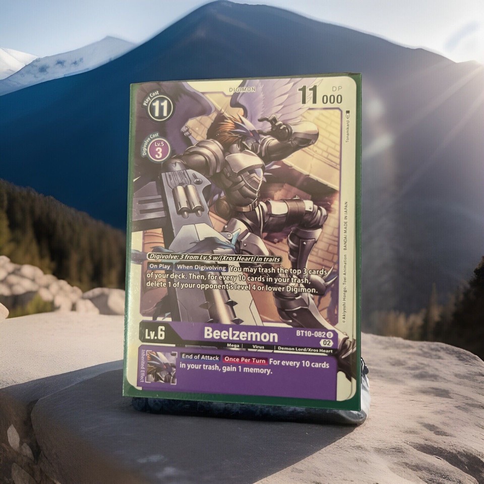 Beelzemon BT10-082 U Digimon CCG | Xros Encounter Near Mint FREE SHIPPING | eBay