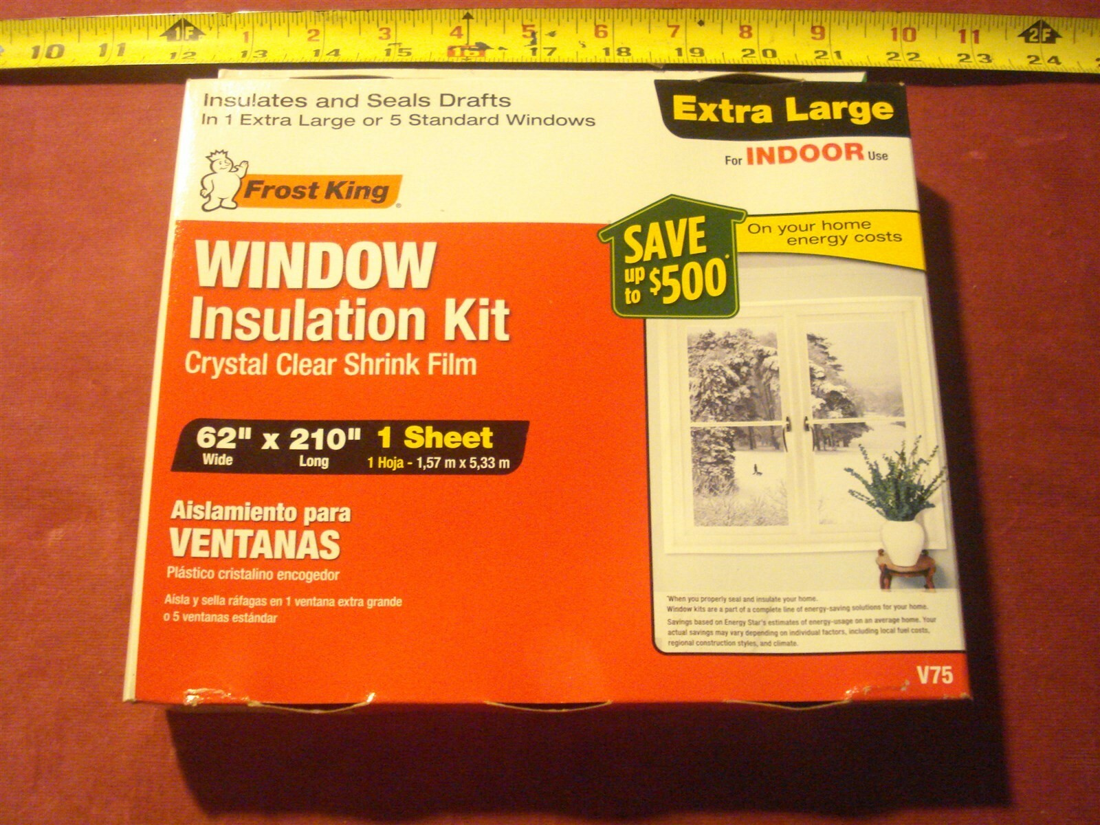 (1248.) Extra Large Window Insulation Kit | eBay