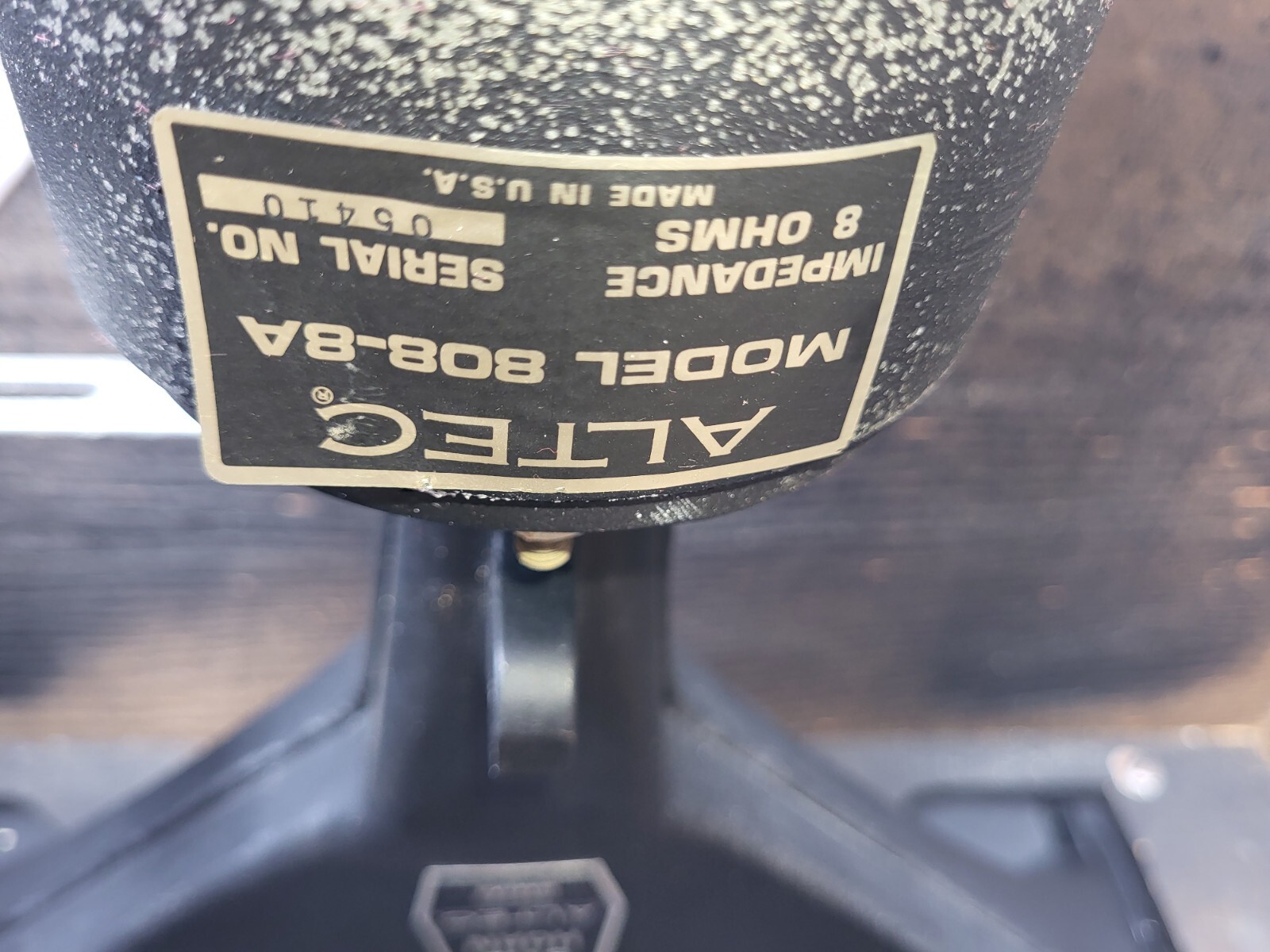 Altec Lansing 511B Horns 808-8a Driver N809-8A Crossover w/Enclosure | eBay