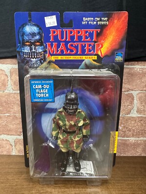 Puppet Master FULL MOON TOYS MEDICOM TOY 1998 Camouflage Torch Rare ...