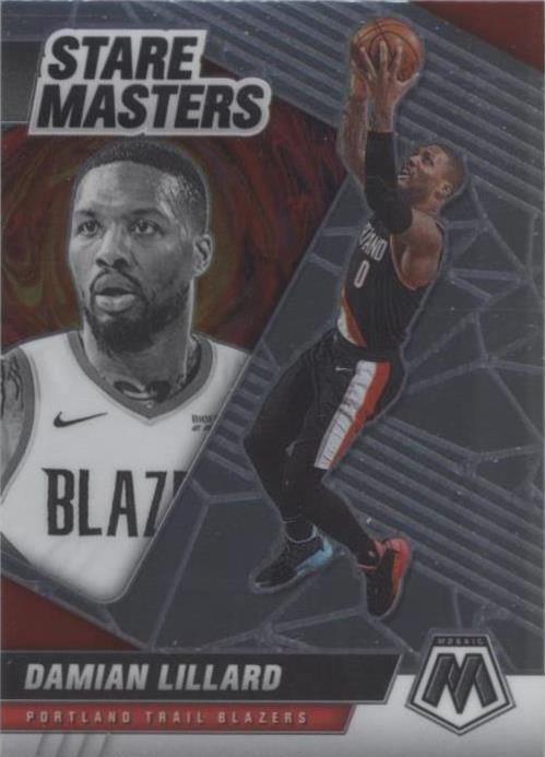 2020-21 Panini Mosaic - Stare Masters Damian Lillard #8 for sale online ...