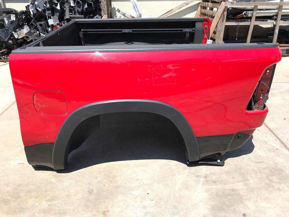 2019-2025 DODGE RAM 1500 5'7" BOX BED W/FLARES | FLAME RED (PR4) OEM ...