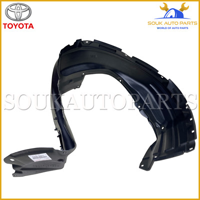 53806-60071 Genuine Toyota SHIELD SUB ASSY, FR FENDER LINER 5380660071 ...