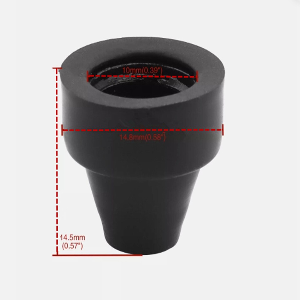 1 Pcs Black Speedometer Reset Switch Knob Boot For Harley Softail Dyna ...