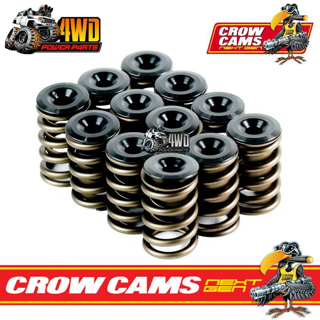 Crow Cams AU Falcon 6 Cylinder 4.0L Single Valve Springs & Retainers ...