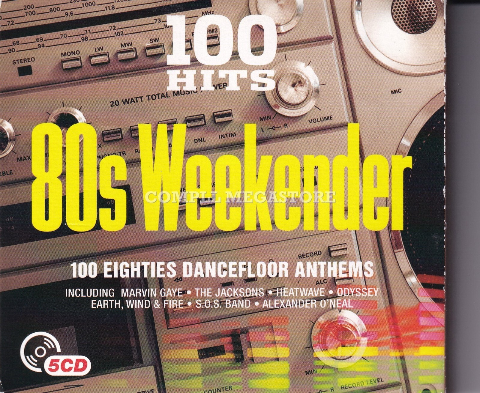 80s WEEKENDER - 5 CD 100 HITS S'EXPRESS LONDONBEAT POINTER SISTERS ...