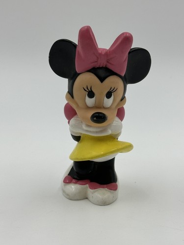 Minnie Mouse Vintage Rubber Figurine 5 1/4 Inch Tall | eBay