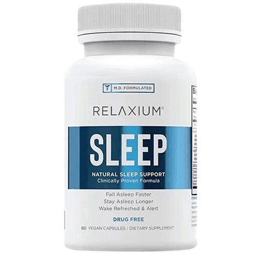 Relaxium Sleep, Helps Relax and Promote Natural Sleep, Sleep Aid 60 ...
