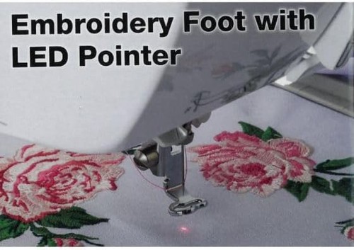 Brother Embroidery Foot with LED Pointer (SA207) | eBay