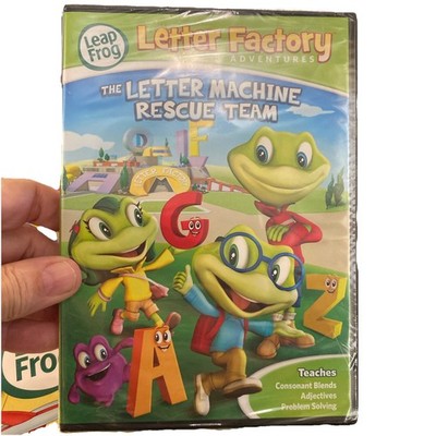 Leap Frog Letter Factory Adventures The Letter Machine Rescue Team DVD ...
