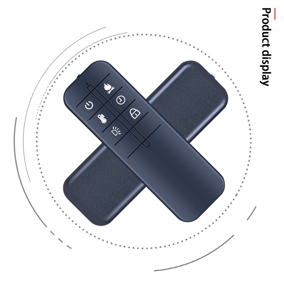 Remote Control For Febo Flame Electric Fireplace Heater ZHS-36-A 15IN ...