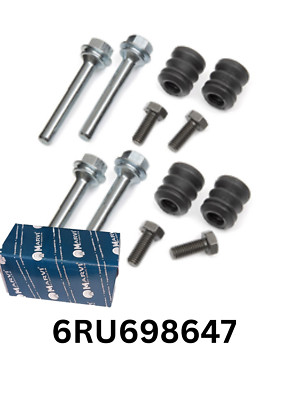 6RU698647 - Guide sleeve kit, guide bolt Set of 12 Pcs For Skoda ...