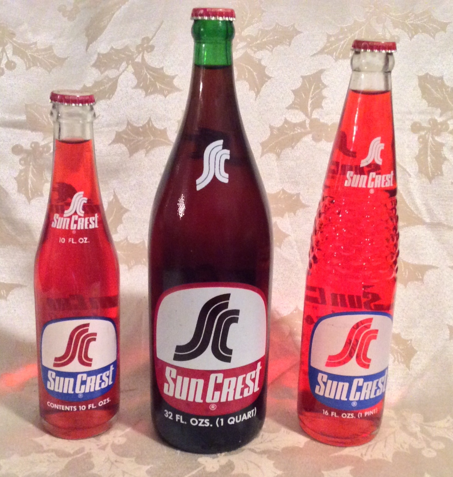 VINTAGE SUNCREST STRAWBERRY COLLECTOR BOTTLE SET | eBay