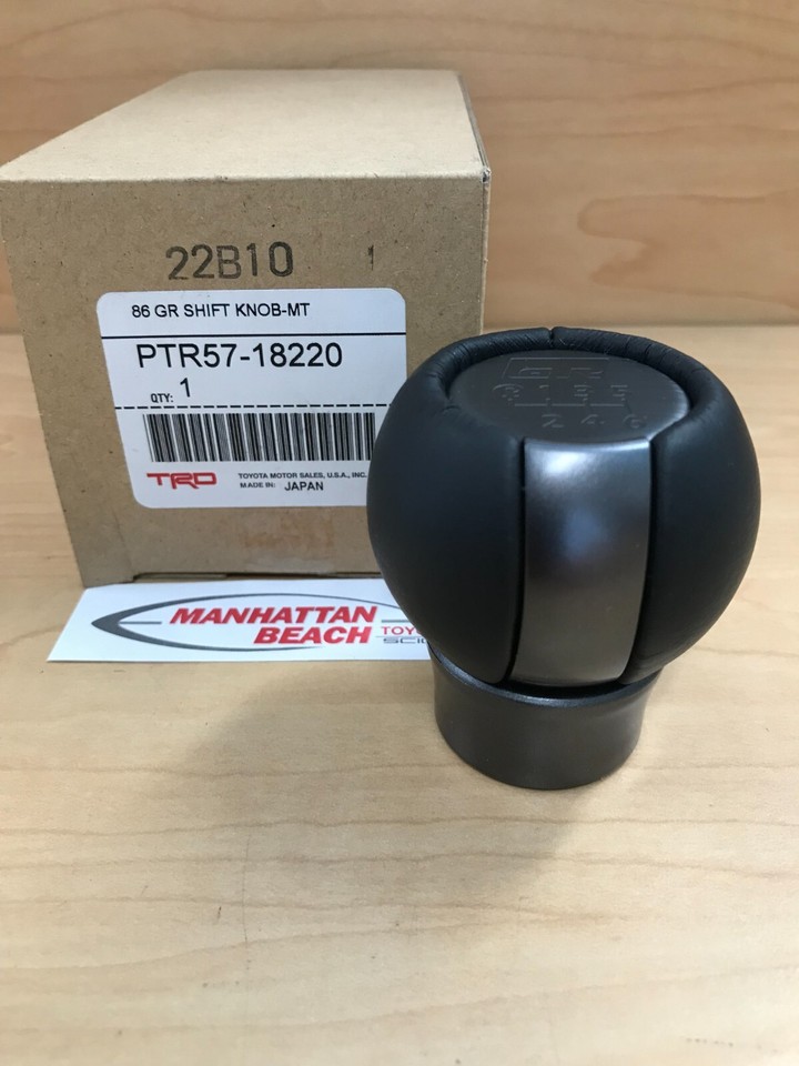 2022-2024 GR 86 MANUAL TRANS SHIFT KNOB PTR57-18220 GENUINE TOYOTA ...