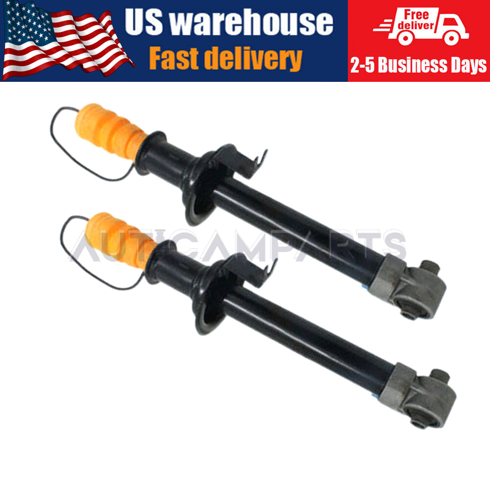 Pair Rear Shock Absorber Struts EDC Fit BMW E38 740i 740iL 750i 750iL ...
