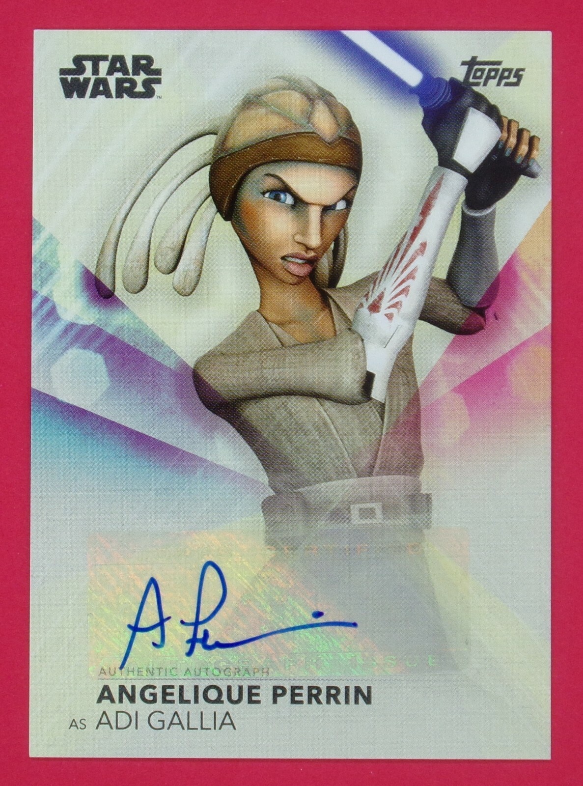 2020 Women of Star Wars Angelique Perrin as Adi Gallia Autograph #A-AP ...