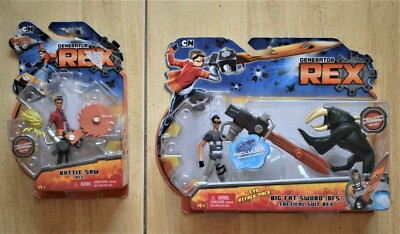 Cartoon Network Generator Rex Battle Saw Or Big Fat Saw Figure Set By ...