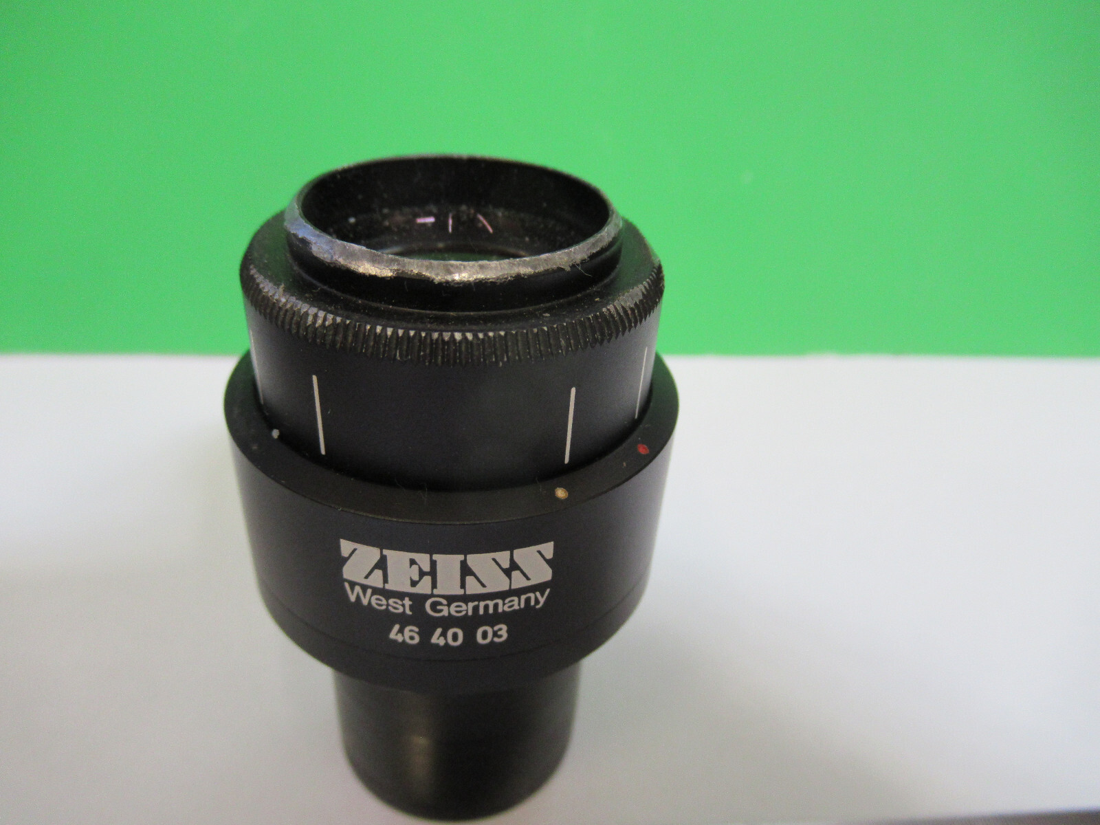 MICROSCOPE PART ZEISS EYEPIECE OCULAR 464003 W10X/25 LENS AS PICTURED ...