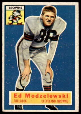 1956 Topps Ed Modzelewski Cleveland Browns #117 | eBay