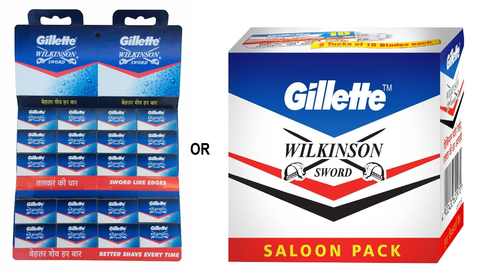 LOT of 10000 Gillette Wilkinson Sword Double Edge DE Safety Razor ...