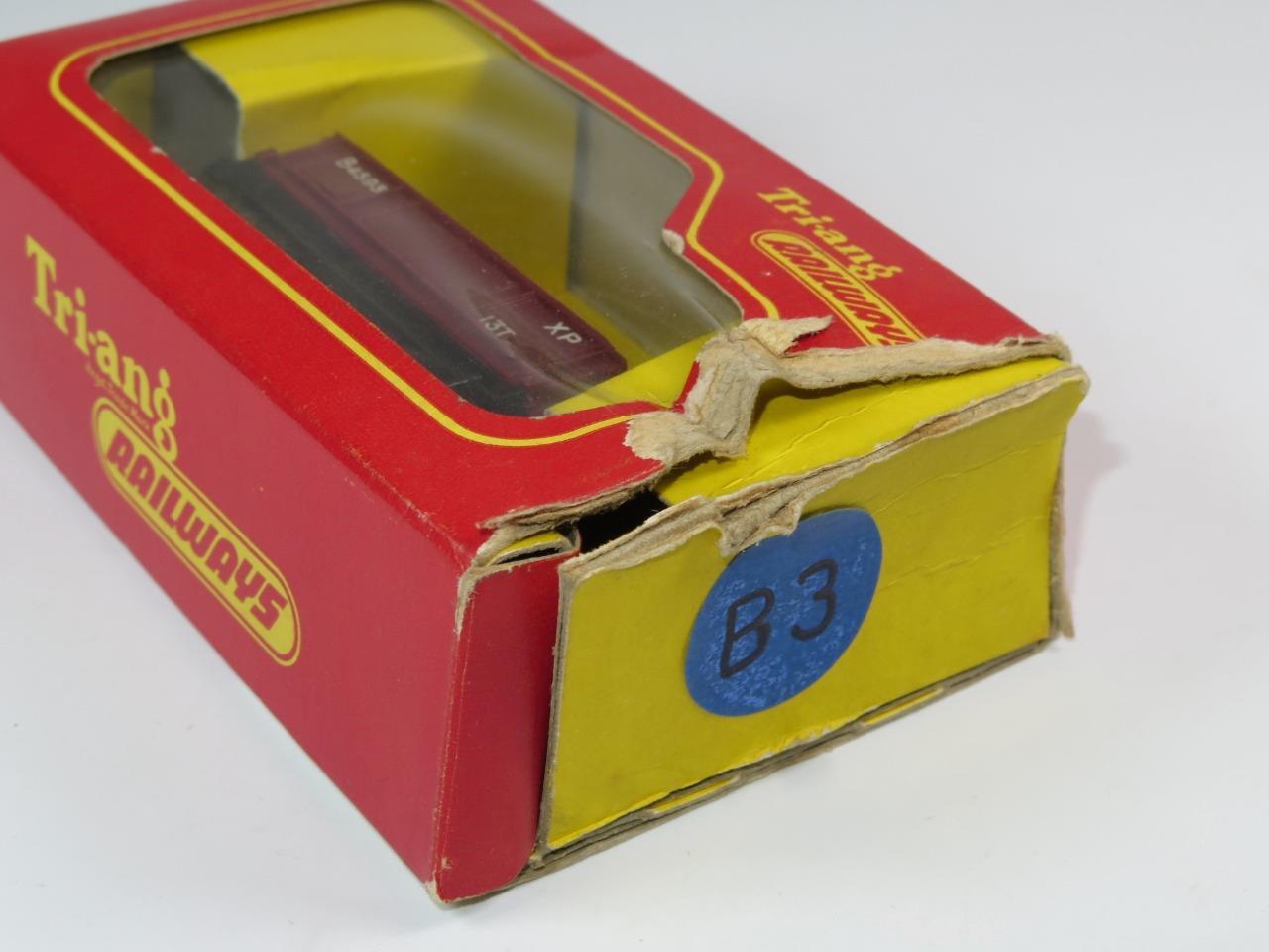 VINTAGE TRI-ANG RAILWAYS OO Gauge Goods Wagon with Drop Sides R.113 ...