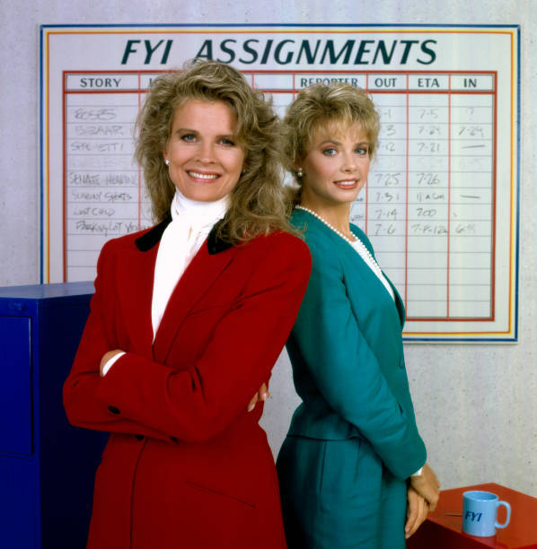 Candice Bergen Faith Ford in Murphy Brown 1993 Television Old Photo | eBay