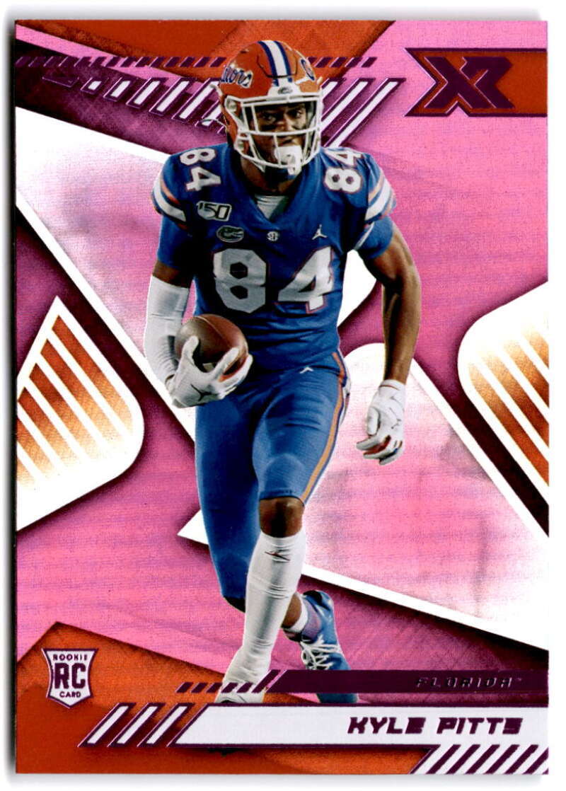 2021 Chronicles Draft Picks XR Pink #196 KYLE PITTS RC Florida Gators ...