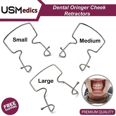 Self Retaining Oringer Lip & Cheek Dental Surgical Mouth Opener Wire ...
