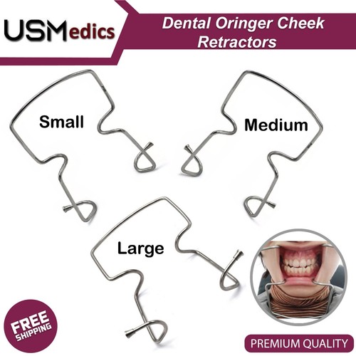 Self Retaining Oringer Lip & Cheek Dental Surgical Mouth Opener Wire ...