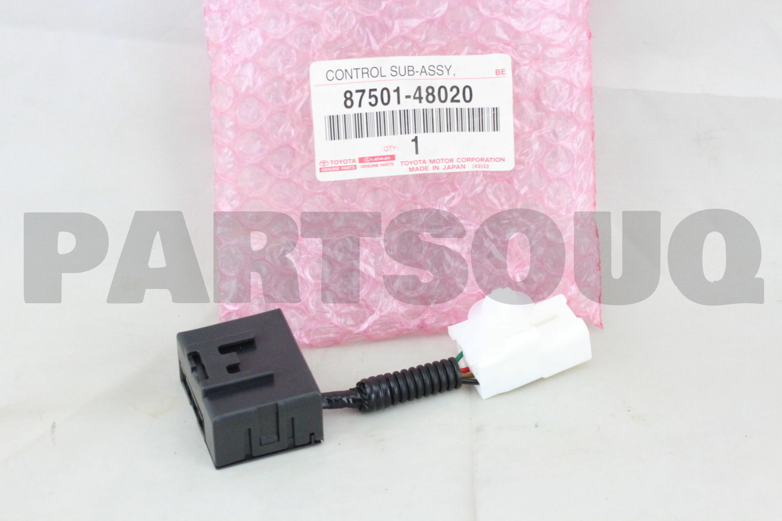 8750148020 Genuine Toyota CONTROL SUB-ASSY, SEAT HEATER, RH/LH 87501 ...