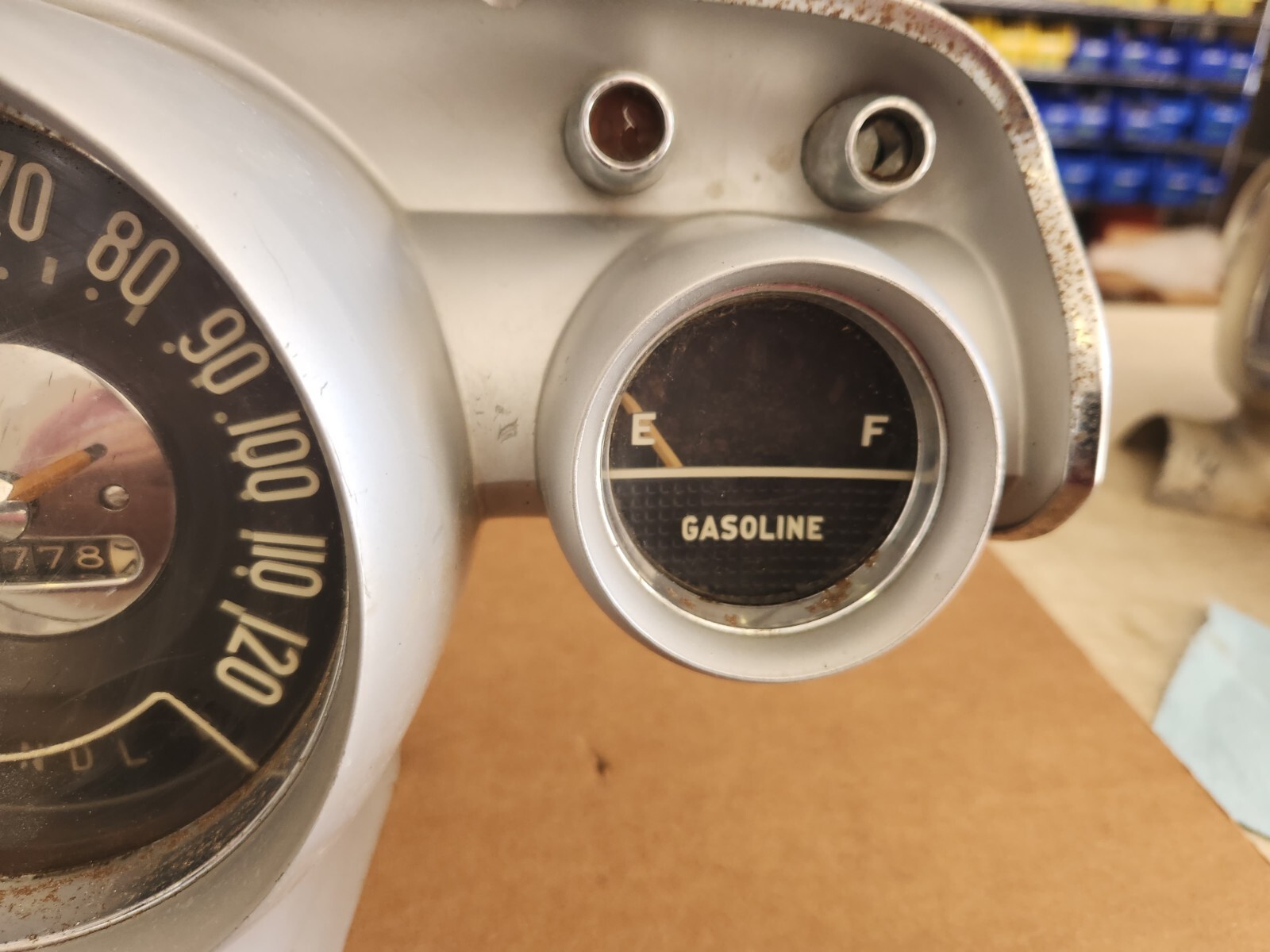 1957 Chevy Speedometer for Automatic Transmission & Gauges Used ...