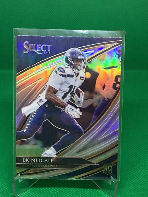 2019 DK Metcalf Select Rookie Card Field Level Silver Seahawks SP RC | eBay
