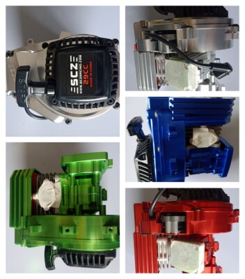 SCZ 9HP 29cc engine Alloy for HPI ROVAN KM buggy baja 5b 5t 5sc Losi ...