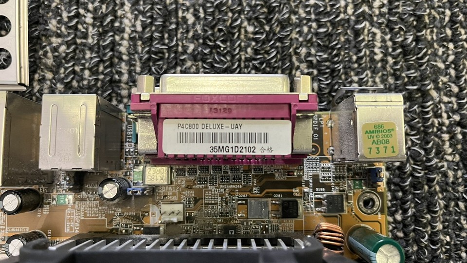 ASUS MOTHERBOARD P4C800 DELUXE -UAY | eBay