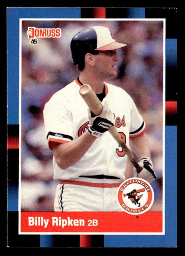 1988 Donruss #336a Billy Ripken Rookie Card Baltimore Orioles | eBay